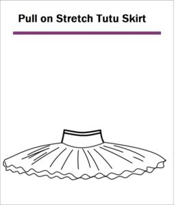 Pull on Stretch Tutu Skirt Pattern - Valorose Tutus and Textiles